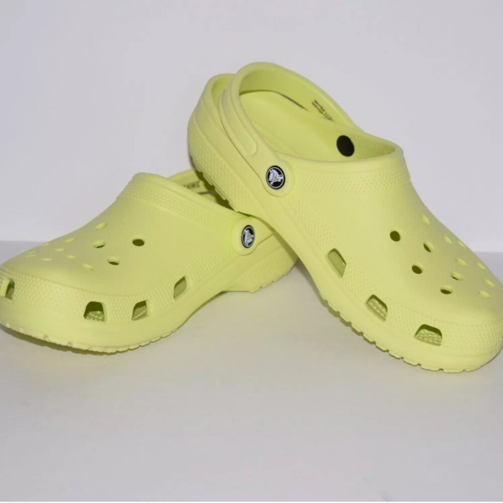 Crocs Classic Clogs Yellow Unisex Adult Size M8/W10 - Gem